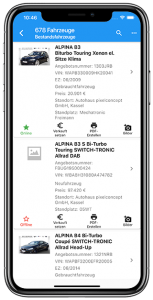 Der mobile Arbeitsplatz für den Autohändler - die AUTOMANAGER App